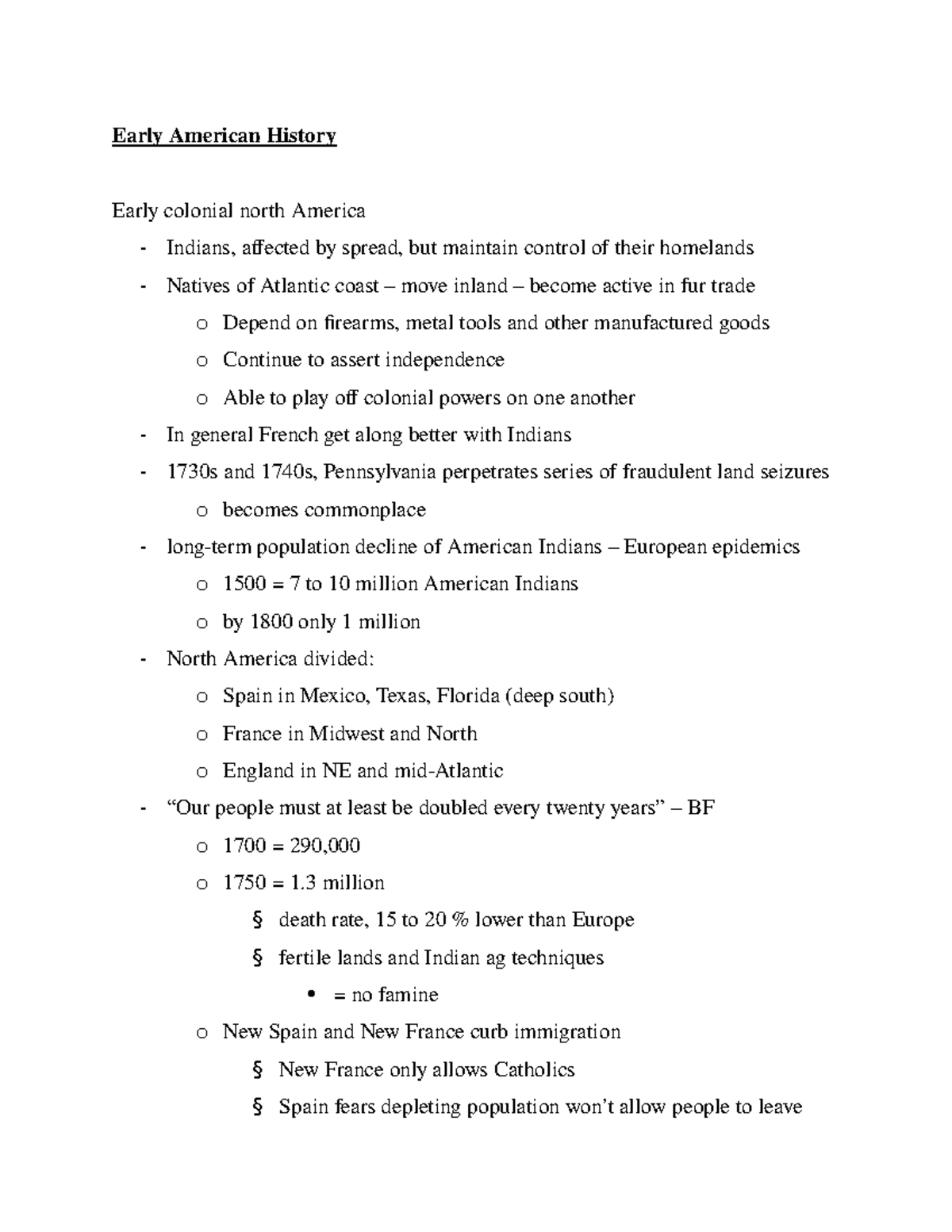 Revolution lecture - HIST106 Dr. George - Early American History Early ...