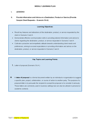 Lesson 3 - Baking Ingredients and their Functions - Lesson 3 Baking ...