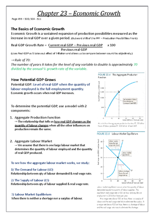 CH22 Measuring GDP and Economic Growth - Chapter 22 Measuring GDP and ...