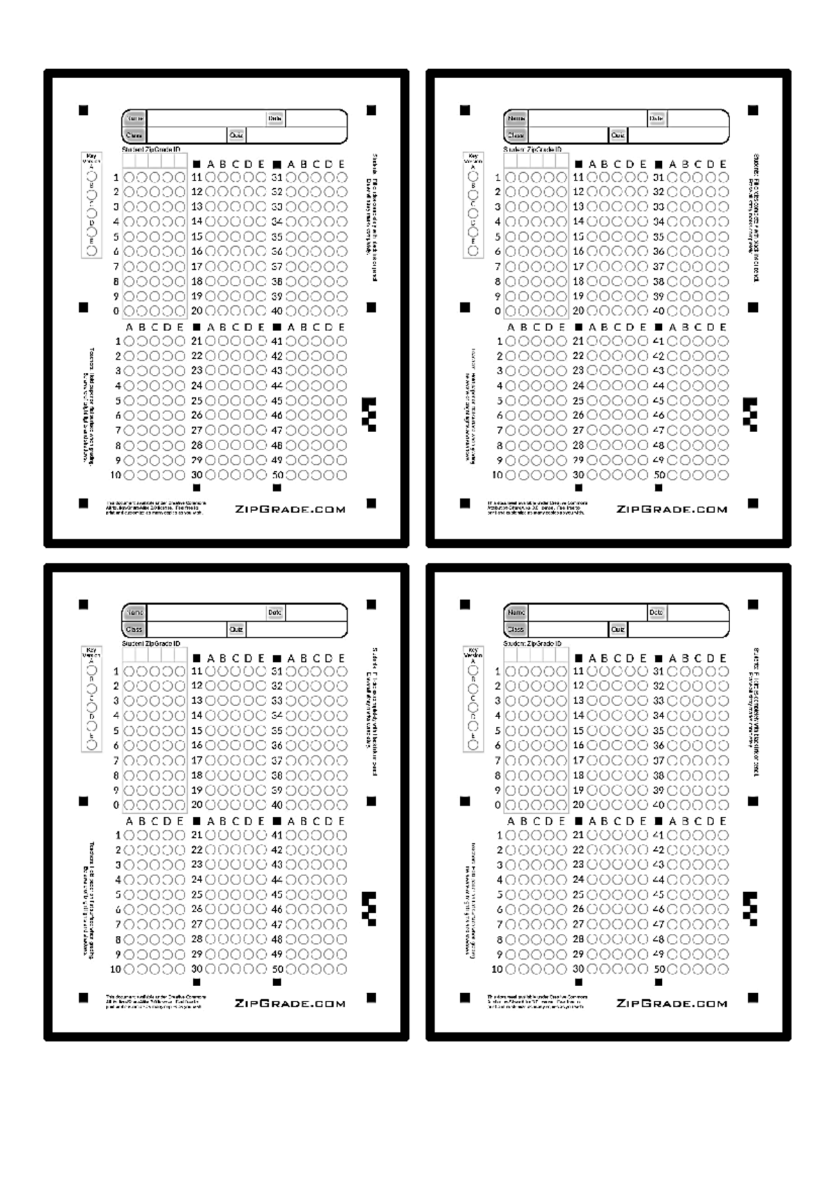 Zip Grade X 4 - Education - Studocu