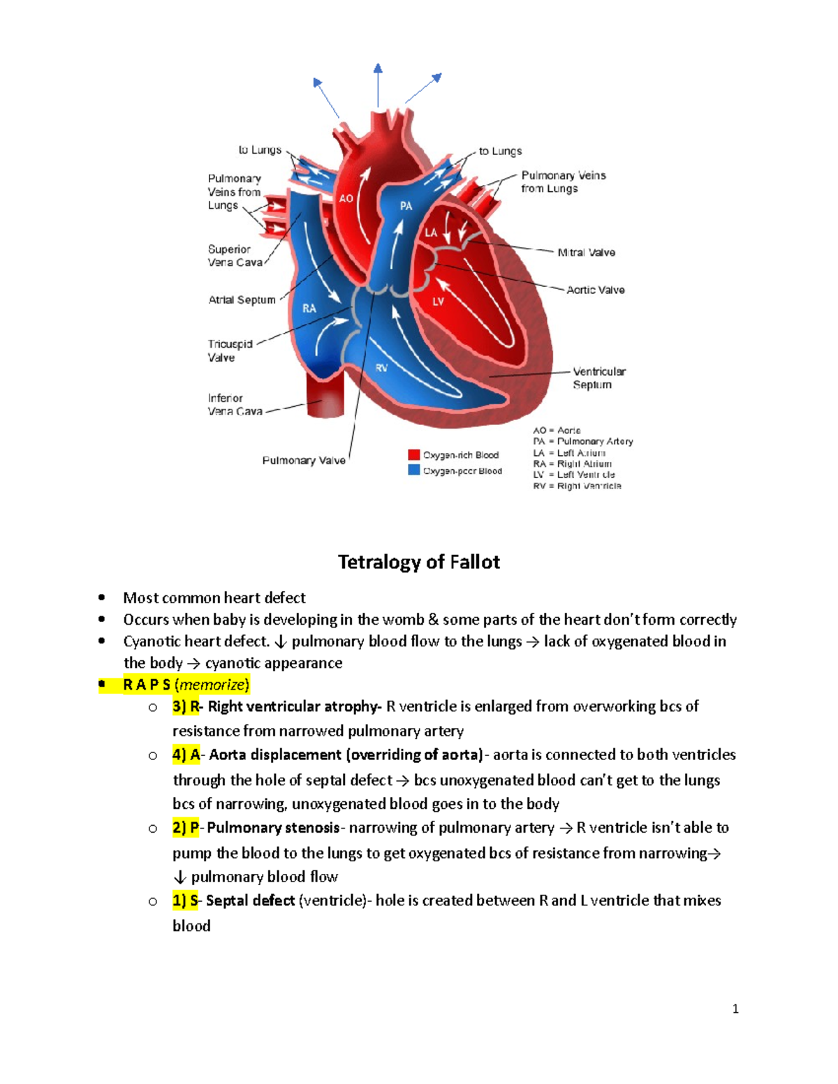 Heart diseases - Description of the dx, sign and symptoms and treatment ...