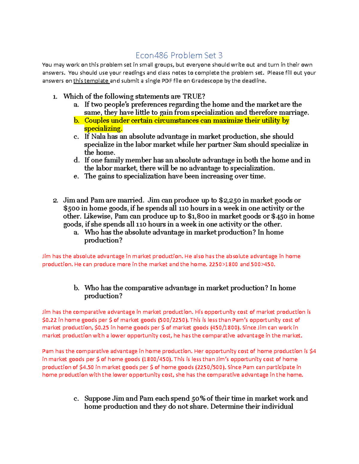 Econ486 Problem Set 3-answer key - Econ486 Problem Set 3 You may work ...