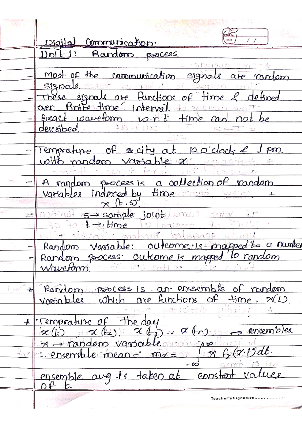 Unit 1 DC notes - dc uni 1 - Electronics and Telecommunication ...