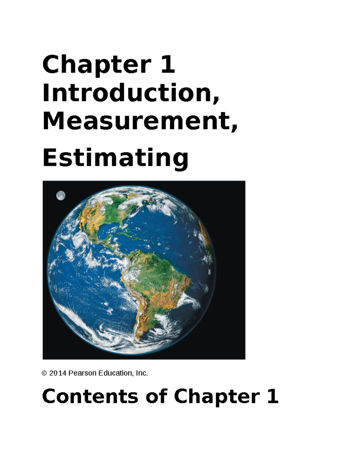 Physics lecture notes - summer session, prof: Anderson - Chapter 1 ...