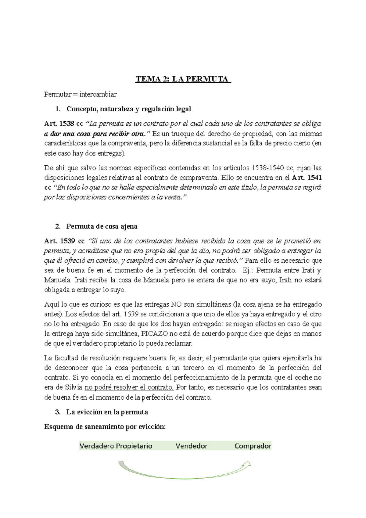 Derecho Patrimonial Especial completo con legislación - TEMA 2: LA ...