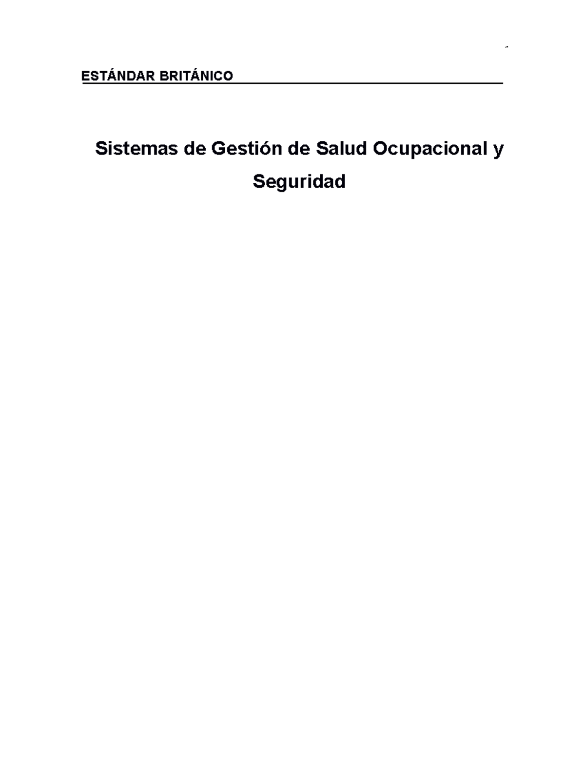 BS-8800 Español - Sistemas de Gestión de Salud Ocupacional y Seguridad ...