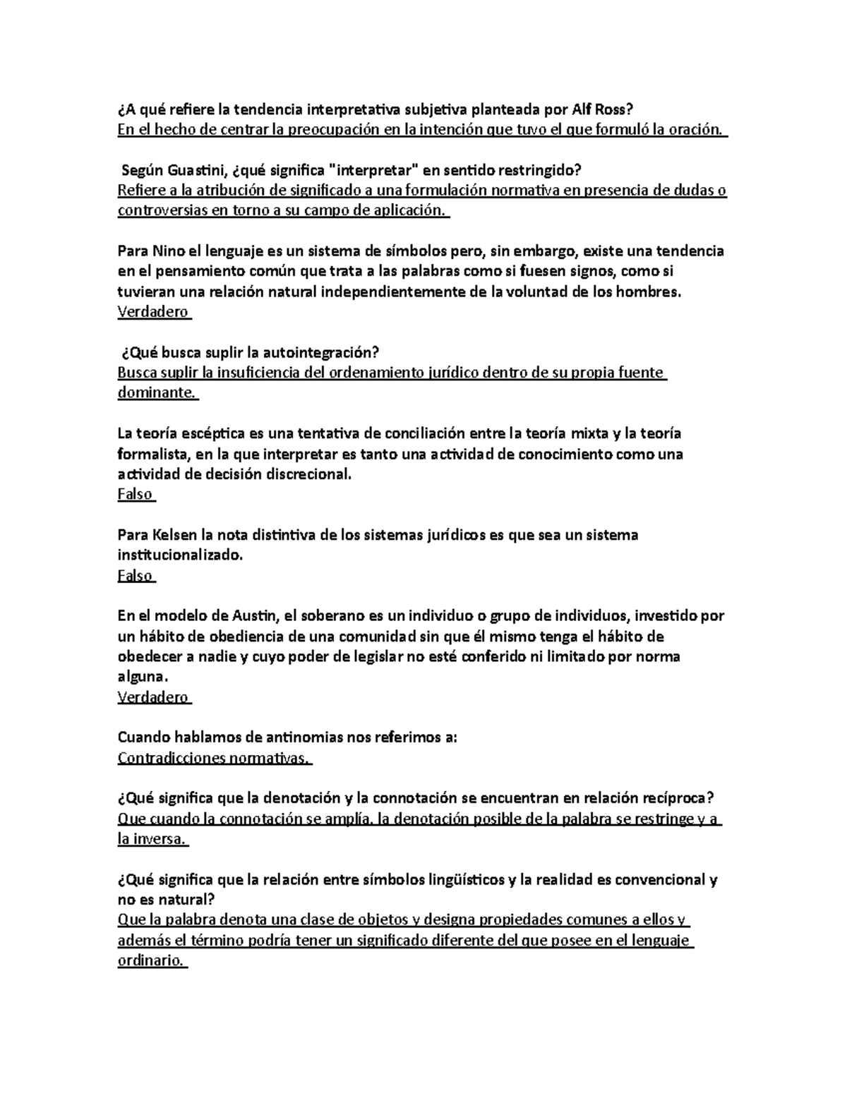 Preguntas y respuestas TP4 - ¿A qué refiere la tendencia interpretativa ...