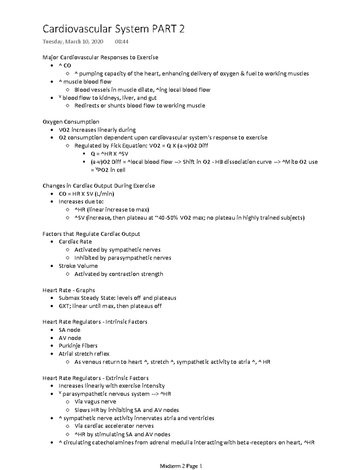 Cardiovascular System PART 2 - Warning: TT: undefined function: 32 Warning: TT: undefined ...