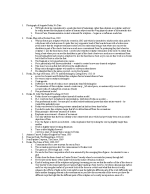 Impressionism Notes - Exam: May 3 at 5;45 PM on Canvas with Lockdown ...