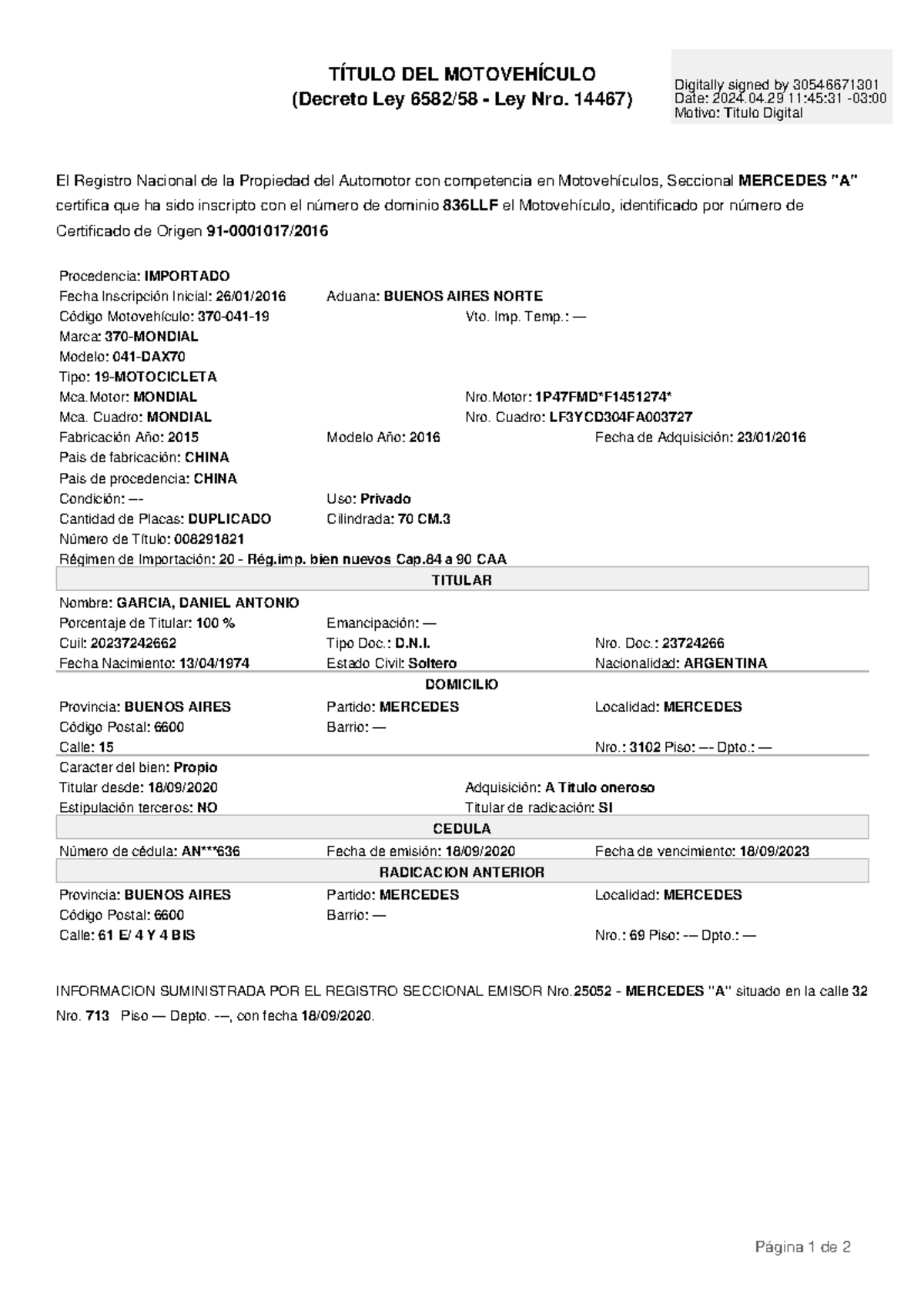 2ed21c55 794e 4373 b62a 6e9b2b7d99e1 - TÍTULO DEL MOTOVEHÍCULO (Decreto ...