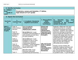 D180 Task 3 - Passed - A. Restatement Topic Teachers need to ...