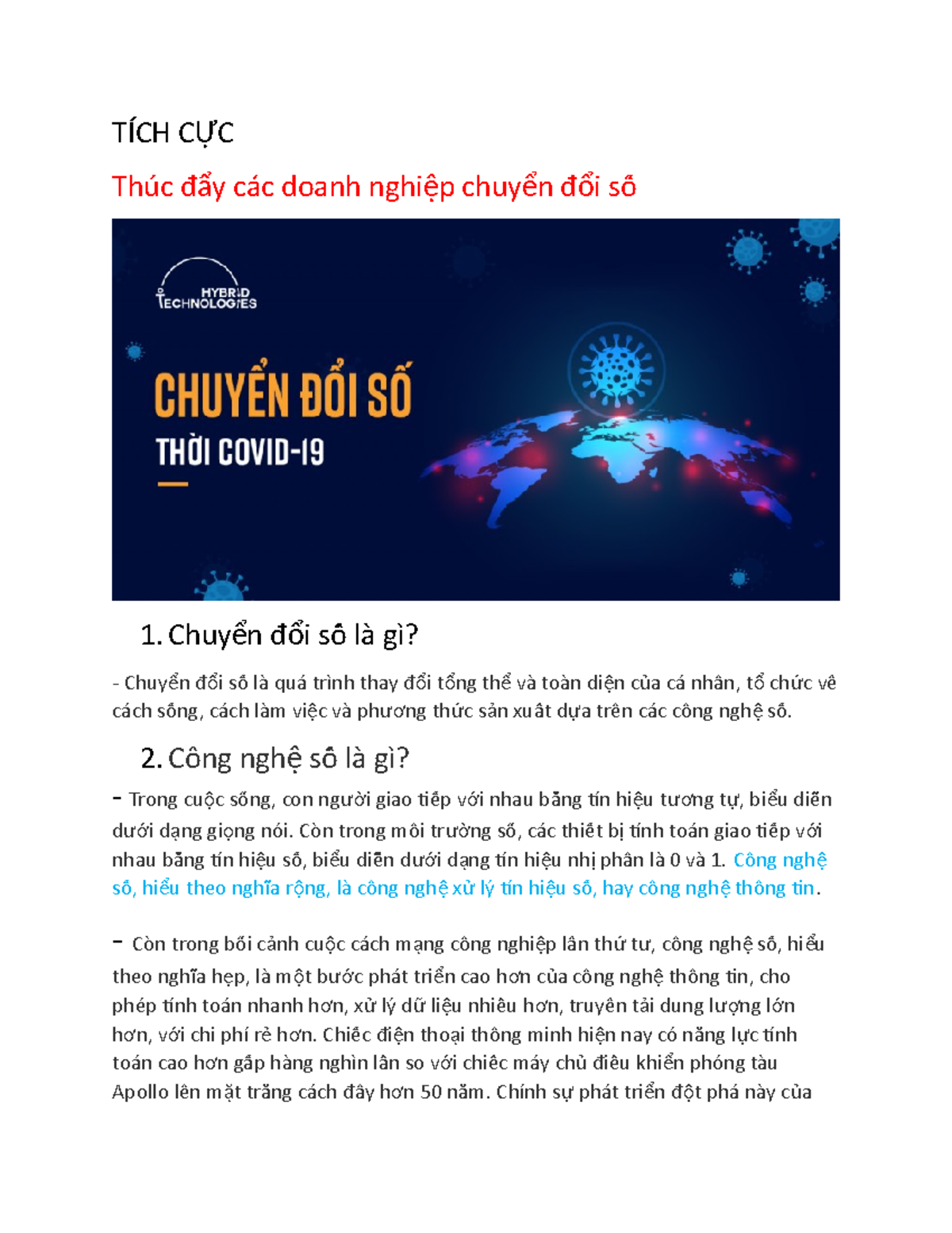 TÍCH CỰC- VIỄN Thông 12332111111111111111 - TÍCH C CỰ Thúc đ y các doanh nghi p chuy n đ i sốốẩ ...