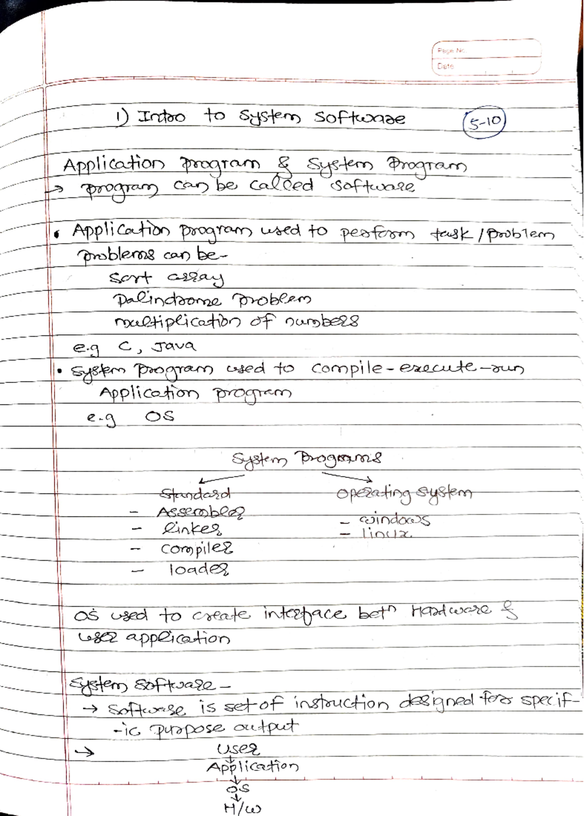 system programming and compiler construction - ) Irtoo to Sste Softnae ...