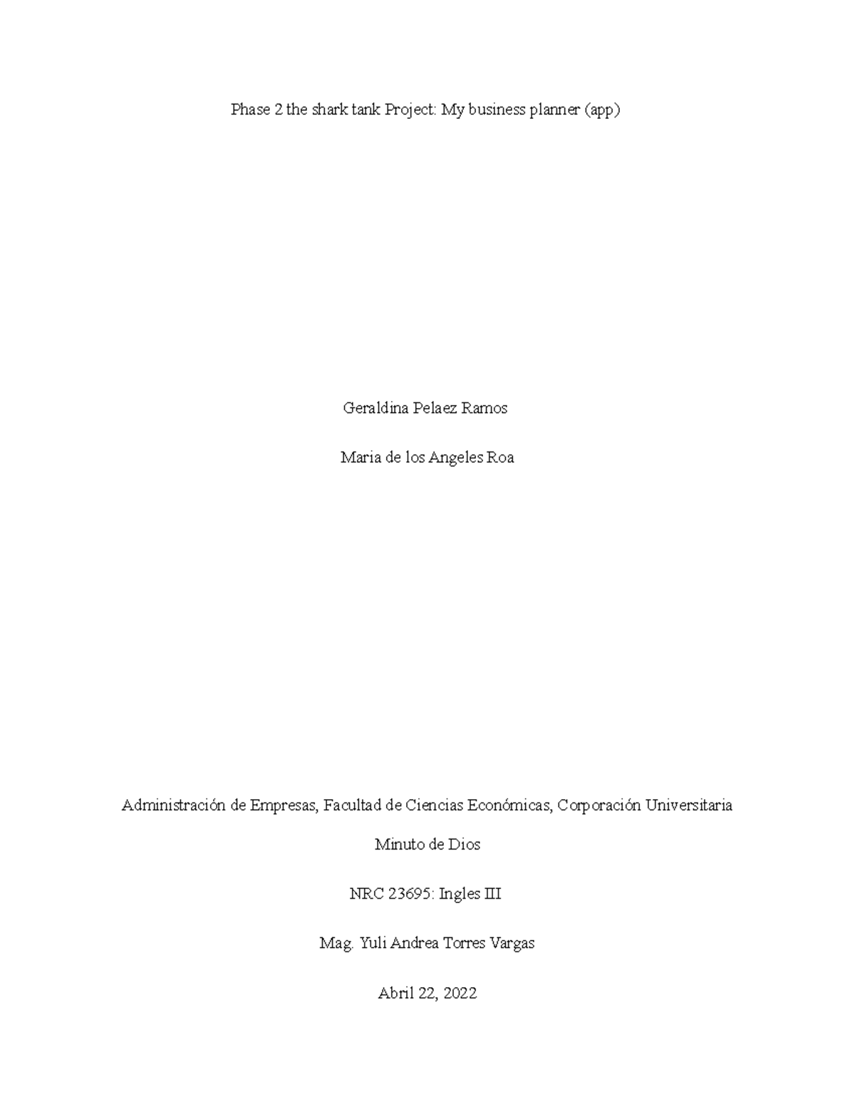 Phase 2 the shark tank Project- bussines - Phase 2 the shark tank ...
