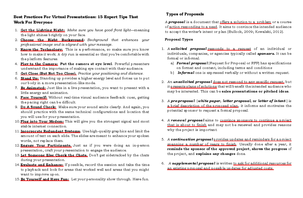 Best Practices For Virtual Presentations - Choose the Right Background ...