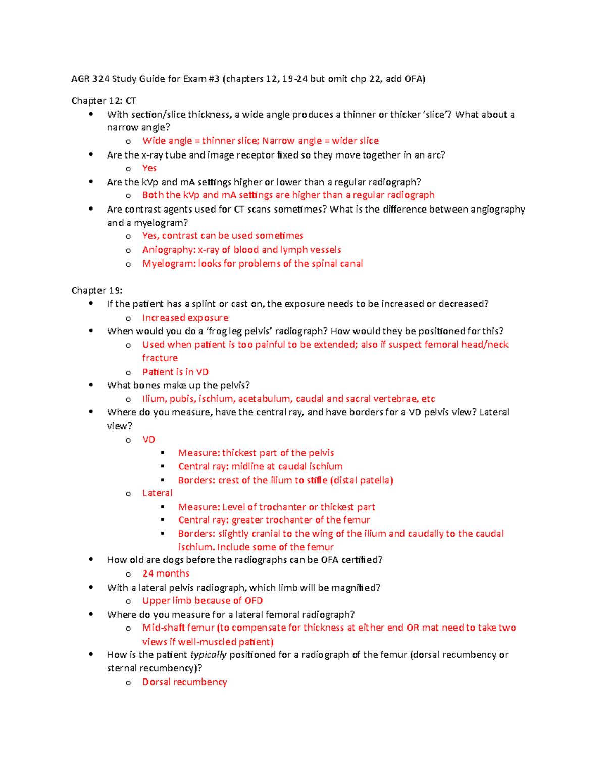 Study Guide Exam 3-1 - AGR 324 Study Guide for Exam #3 (chapters 12, 19 ...