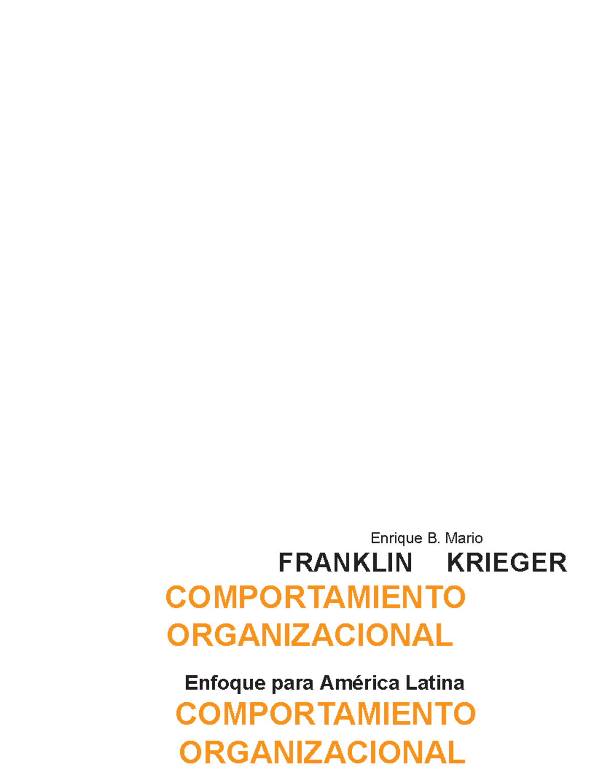 Comportamiento-organizacional-1 - Enfoque para América Latina Enrique B ...