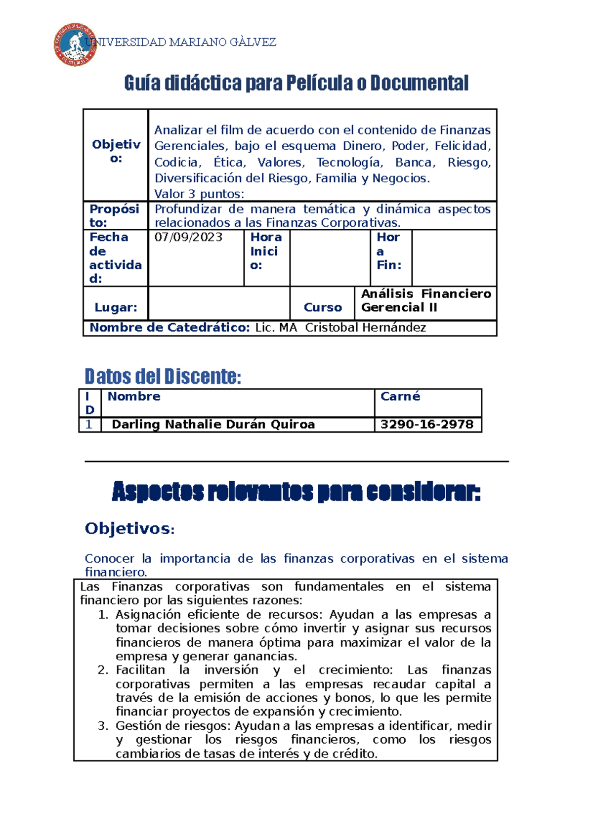 GUIA Didactica DE Pelicula O Documental Madoff - Guía didáctica para ...