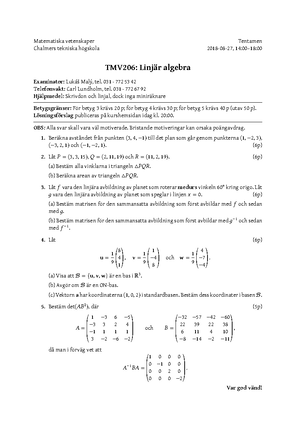 [Solved] Bestm matrisen fr den ortogonala projektionen p planet 2x2y3z0 ...