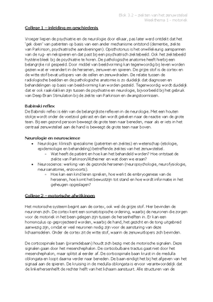 Neurologisch onderzoek deel 2 - Bewegingszin: ogen dicht en grote teen ...