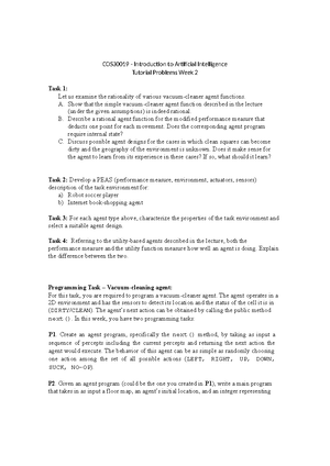 Problem Set 2 2022 - COS ASSIGNMENT COVER SHEET Subject Code: COS Subject Title: Data Structures ...