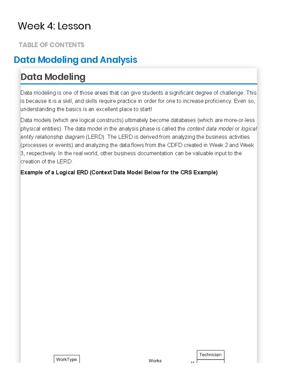 Week 4 Lesson Structured Analysis and Design - 62011 - Week 4: Lesson ...