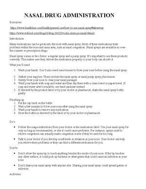 Pharmacology Activity 6.1; Otic Drug Administration - Pharmacology 2 ...