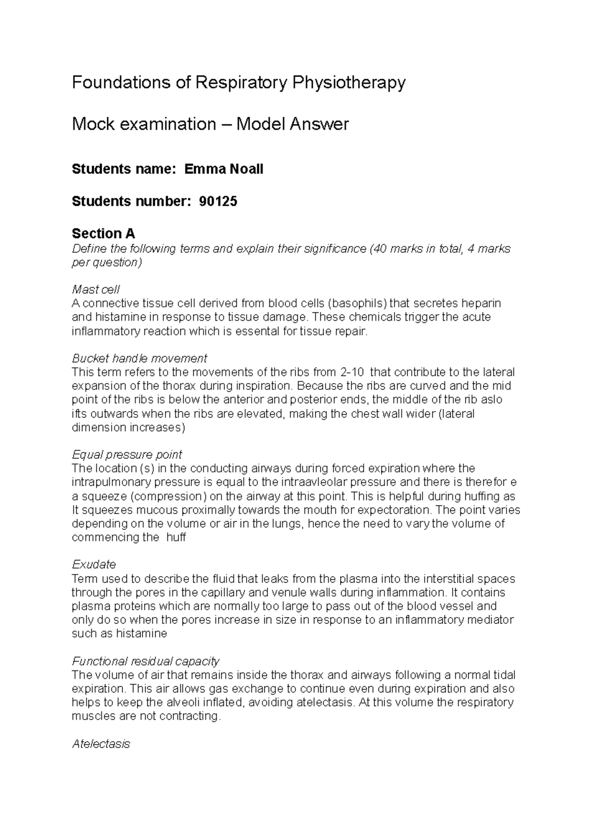 Sample/practice exam 1 June 2017, questions and answers - Foundations ...