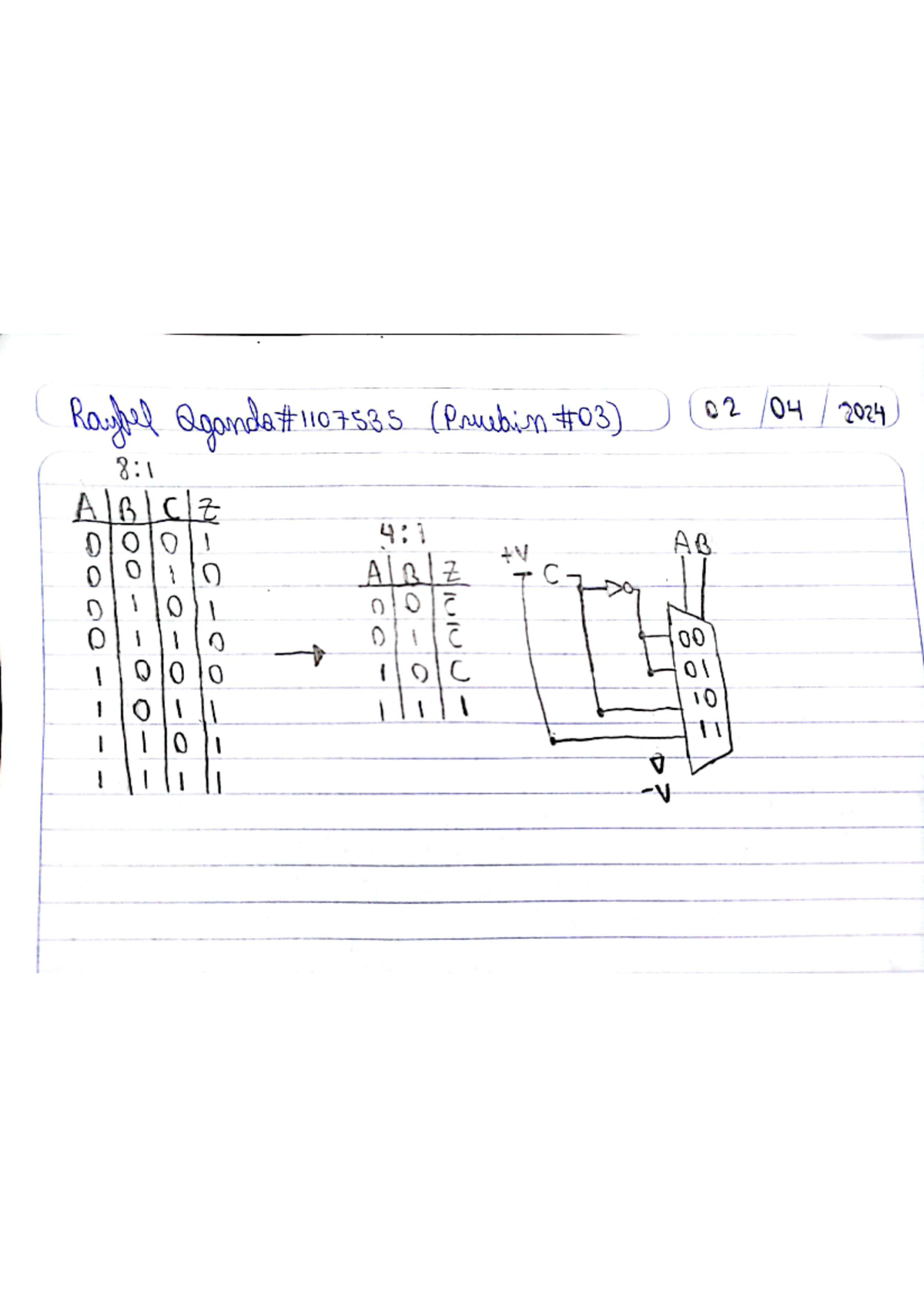 Desarrollo Pruebin 03 - Rayfel Ogando #1107535 - Diplomado de Calidad ...