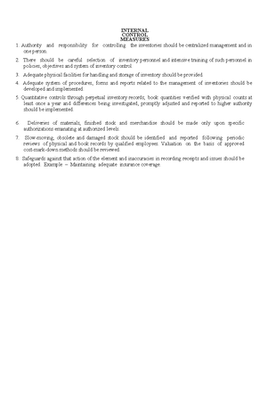 Chapter 33 (Summary) - 2 - These methods reflect different approaches ...