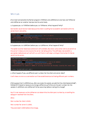Week8-Lab-Wireshark NAT v8 - Wireshark Lab: NAT v8. Supplement to Computer Networking: A Top ...