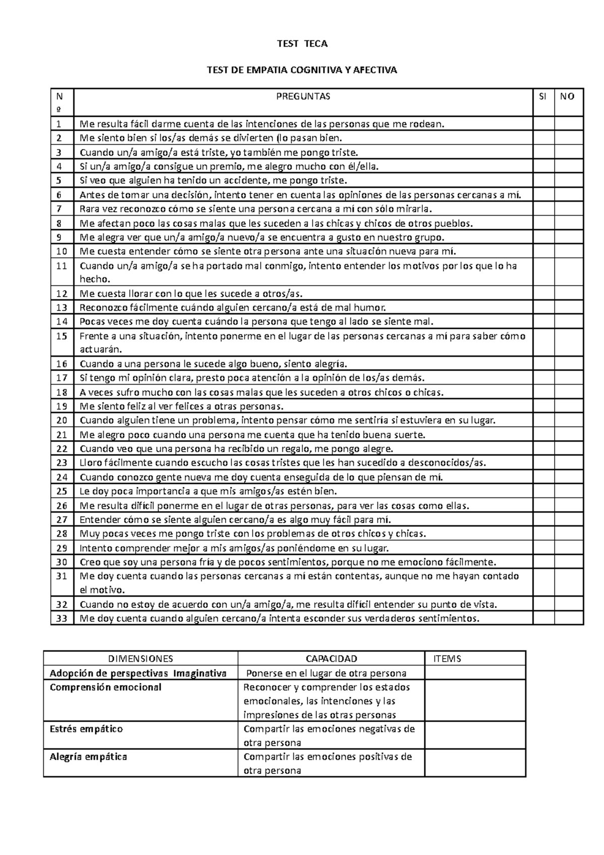 308253376-TEST-TECA - TEST TECA TEST DE EMPATIA COGNITIVA Y AFECTIVA N ...