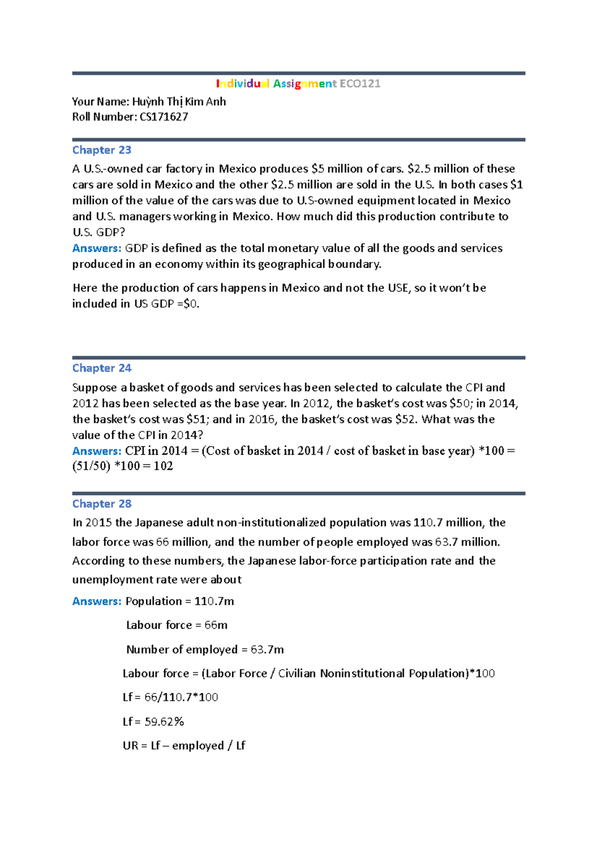 IA-Full-ECO121 - sdfghjkl;/.,lmknjbvc - Individual Assignment ECO Your ...