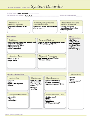 TURP - Ati - ACTIVE LEARNING TEMPLATES THERAPEUTIC PROCEDURE A ...