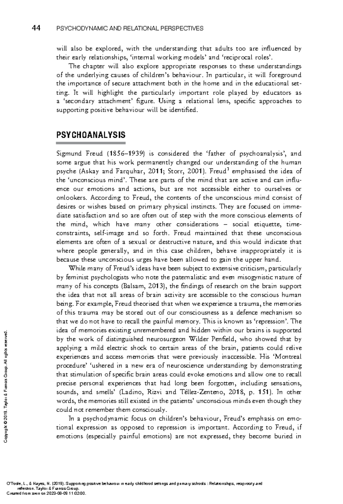 Supporting Positive Behaviour in Early Childhood S... - (4 ...