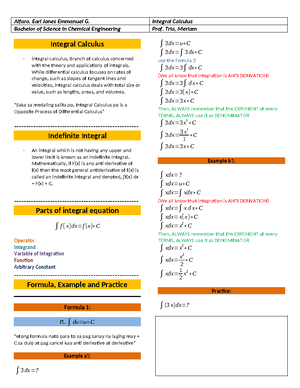UNIT 3 Module 6 - Slope OF A Tangent AND Derivative - ####### THE SLOPE ...