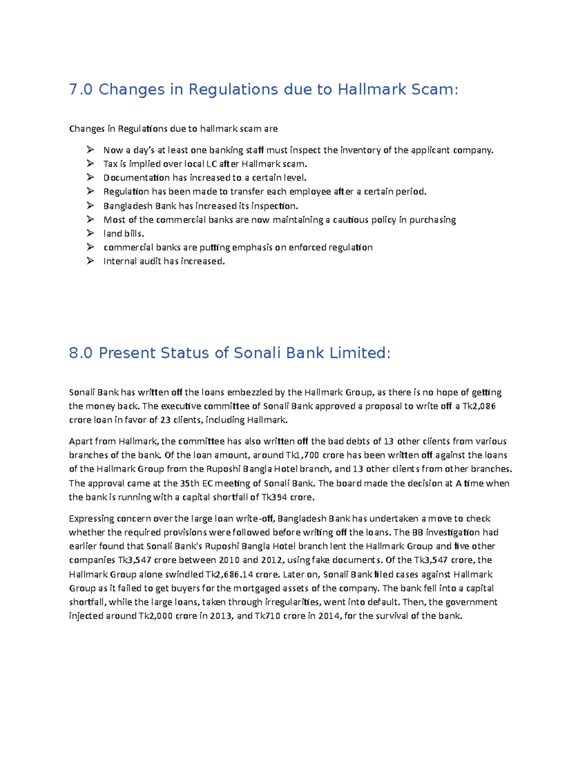 Audit-Jisan - Thorough description of scam. - 7 Changes in Regulations ...