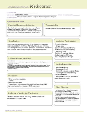 Filgrastim - Medication Card - ACTIVE LEARNING TEMPLATES Medication ...