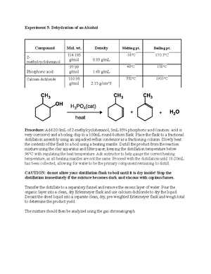 Orgo II Prelab 10 Extraction and Crystallization - CHEM 242L - Studocu
