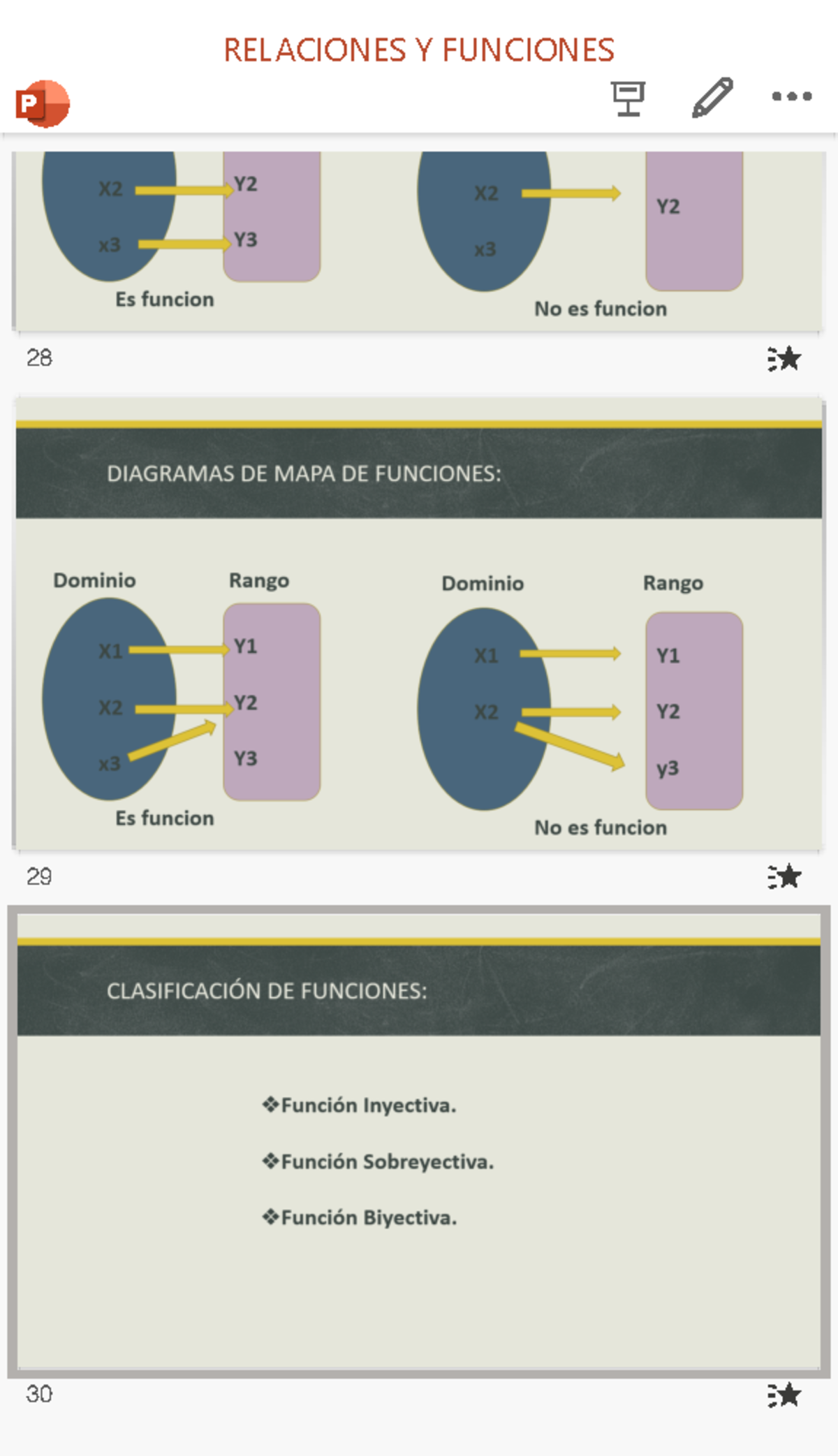 Relaciones Y Funciones.pptx - Microsoft Power Point Online - RELACIONES Y FUNCIONES P X2 Y2 X2 ...