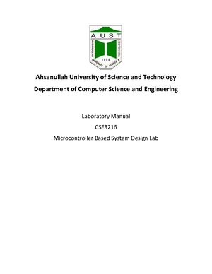 CSE3200-Lab Manual - LAB MANUAL: CSE 3200 SOFTWARE DEVELOPMENT V ...