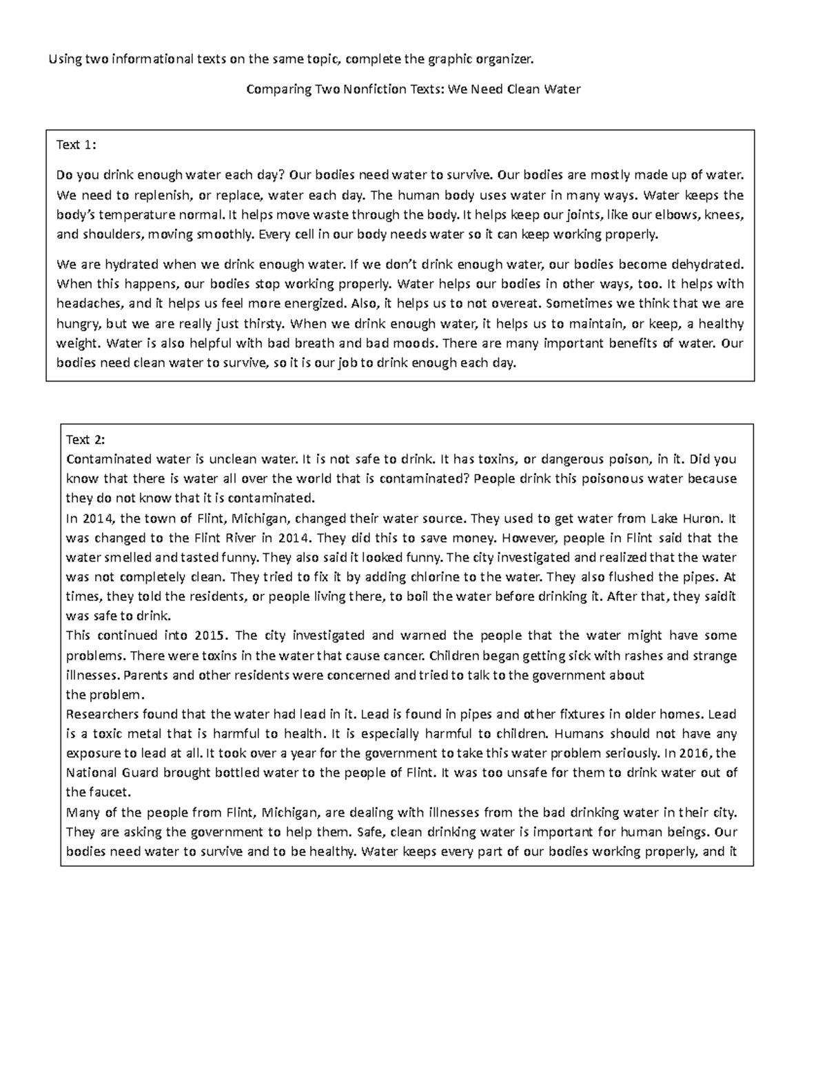 Week 4 Activity 2 - AAAAAAAAAAAAAAAAAAAAAA - Using two informational ...