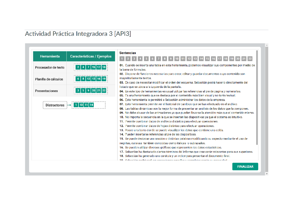API3-100% - API3-100% - Recursos Informáticos - Siglo 21 - Studocu