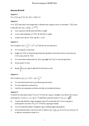 Formelsamling Matte 1 - ØAMET1000 - OsloMet - Studocu