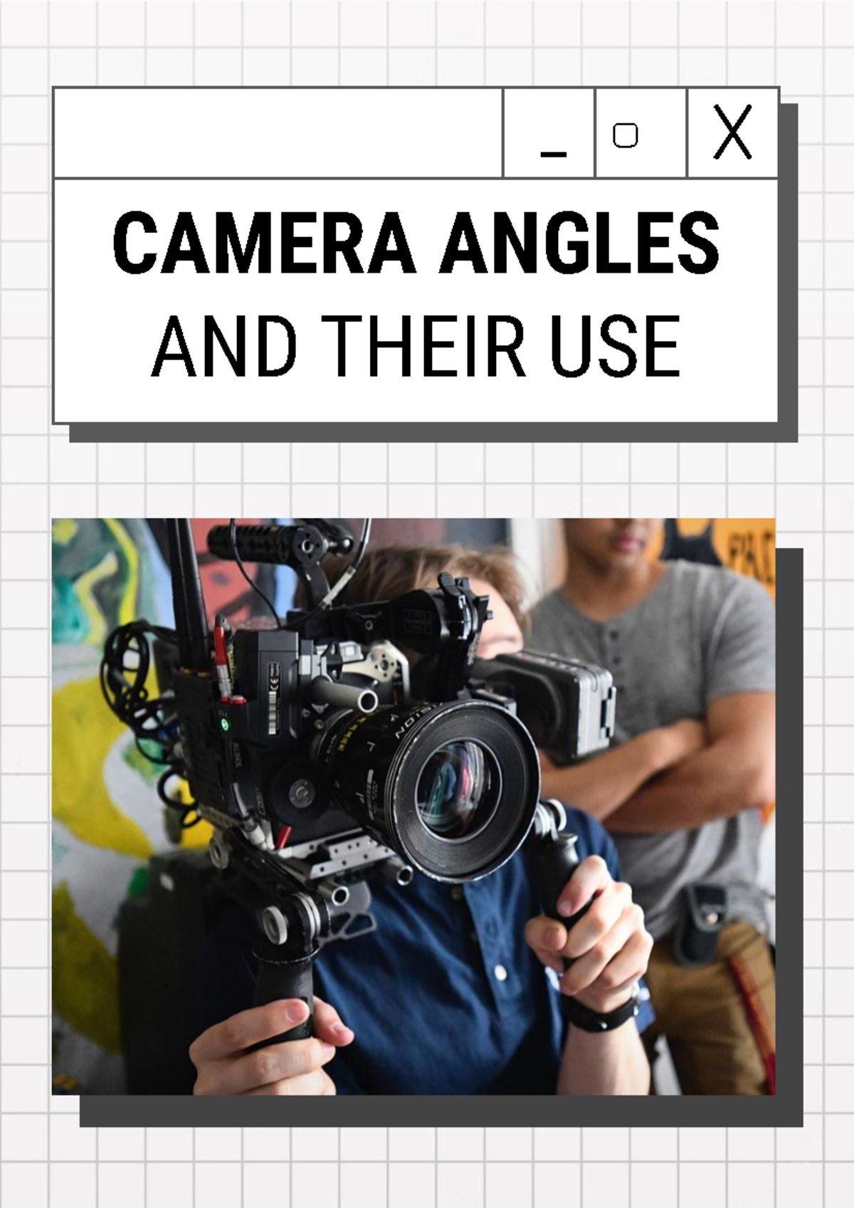 Camera angles - imagen y sonido - _ ╳ CAMERA ANGLES AND THEIR USE EYE ...