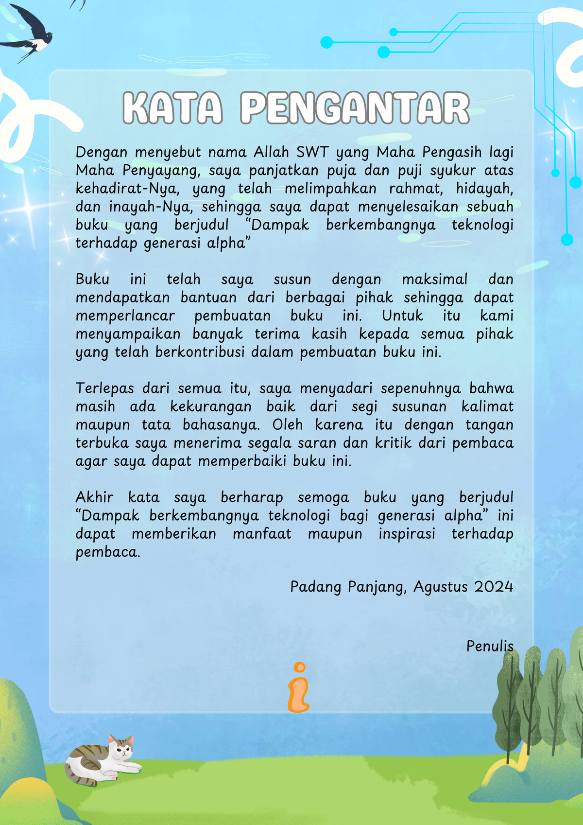 Buku bacaan gen alpha - Dengan menyebut nama Allah SWT yang Maha ...