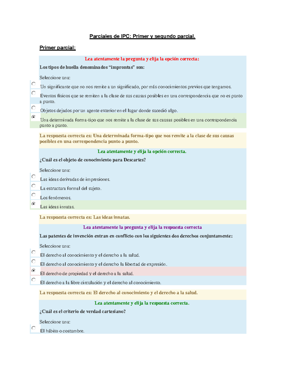 Parciales de IPC - Flax - IPCE flax - UBA - Studocu