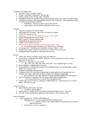 GEOL 1005 Final Study Guide - Chapter 1: “Living With Earth” 1 ...