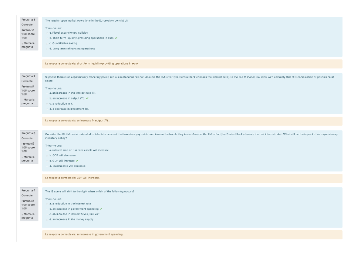 QUIZ 4 INTRO MACRO - Introduction to Macroeconomics - Studocu