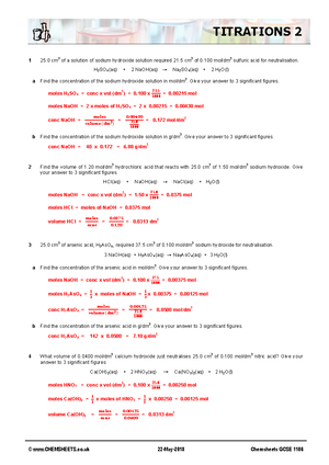 Z Notes - ZNOTES SUMMARIZED NOTES ON THE SYLLABUS CHEMISTRY (9701) CAIE ...